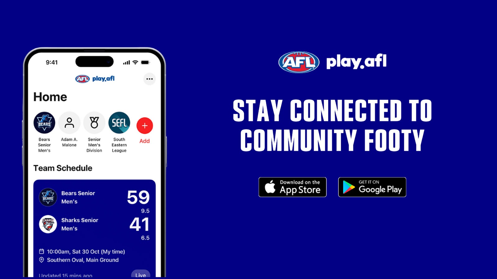 New 'Play AFL' App for Community Footy Launched